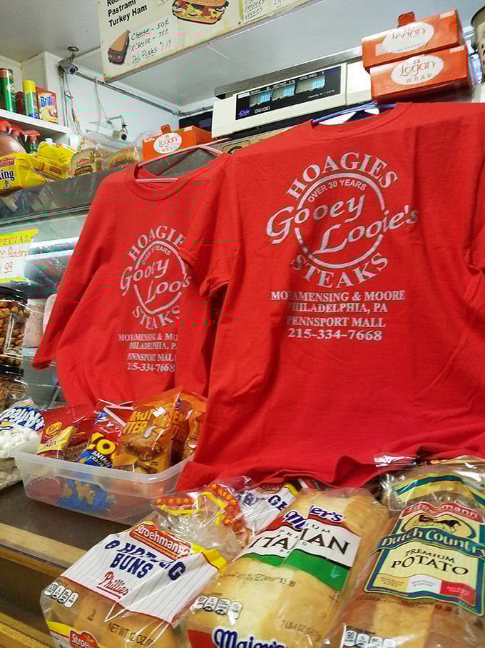 The branded t-shirts aren't just souvenirs – they're membership cards to a club of people who know where to find sandwich nirvana.