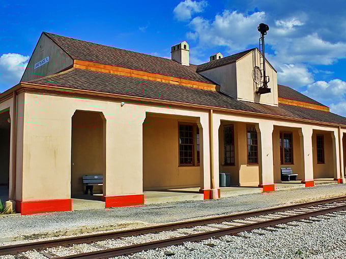 This isn't just an old train station – it's a reminder that the journey to affordable paradise doesn't require high-speed rail.
