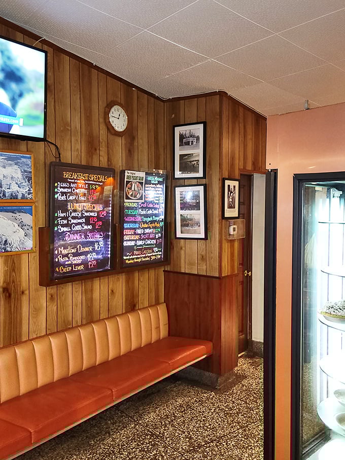 Handwritten specials boards and vintage photos tell stories of decades serving hungry Angelenos at all hours of the day and night. 
