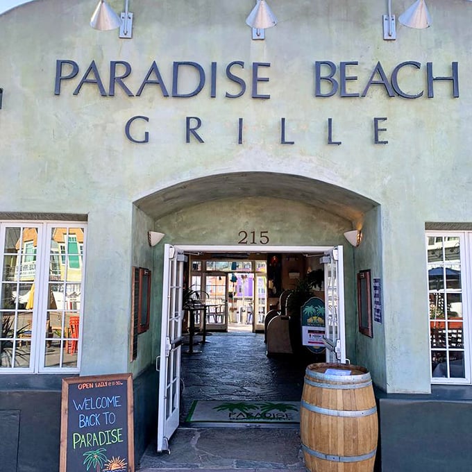 Paradise Beach Grille welcomes you back to paradise—as if you ever left during your Capitola adventure.