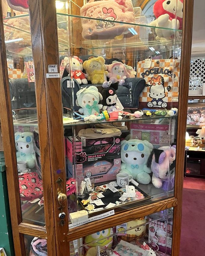 Childhood nostalgia trapped in glass—these Sanrio treasures aren't just toys, they're time machines to simpler days when happiness came in small, adorable packages.