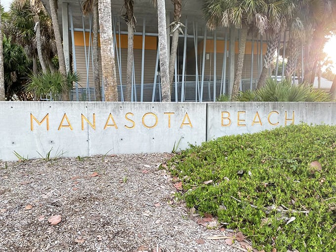 Even the sign knows it's introducing you to something special – no overselling required.