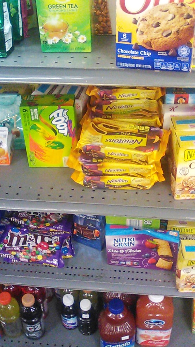 Even the snack aisle offers surprises—Fig Newtons and Froot Loops at prices that make grocery stores seem like luxury boutiques.