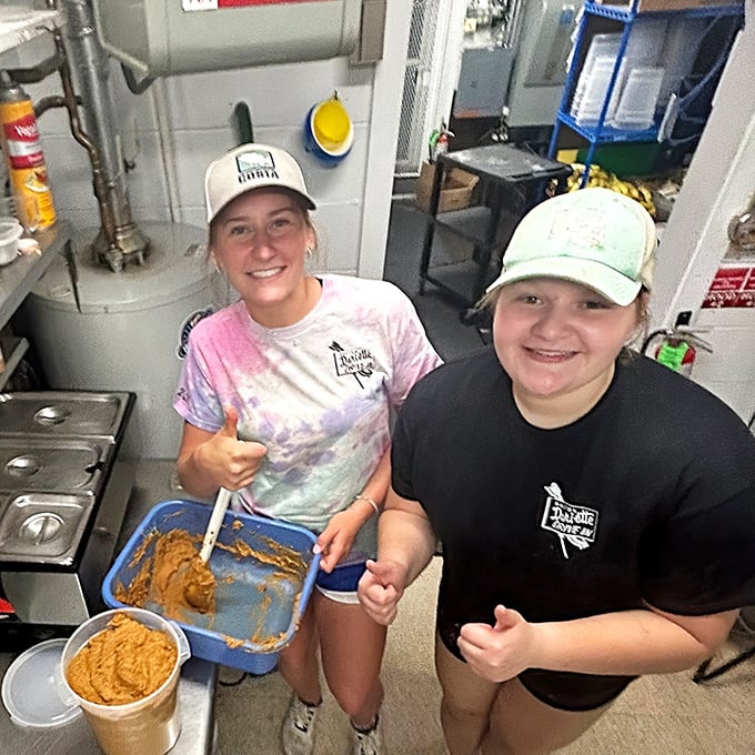 The staff's enthusiasm is as genuine as the food – creating sweet memories one scoop and burger at a time.