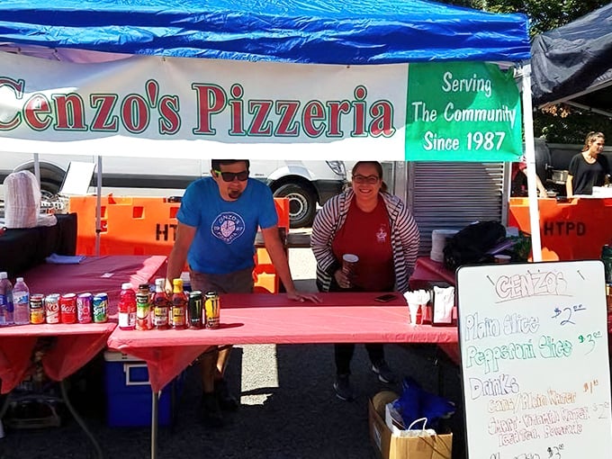 Cenzo's brings their Italian magic to community events too. The best ambassadors for good food are the people who make it.