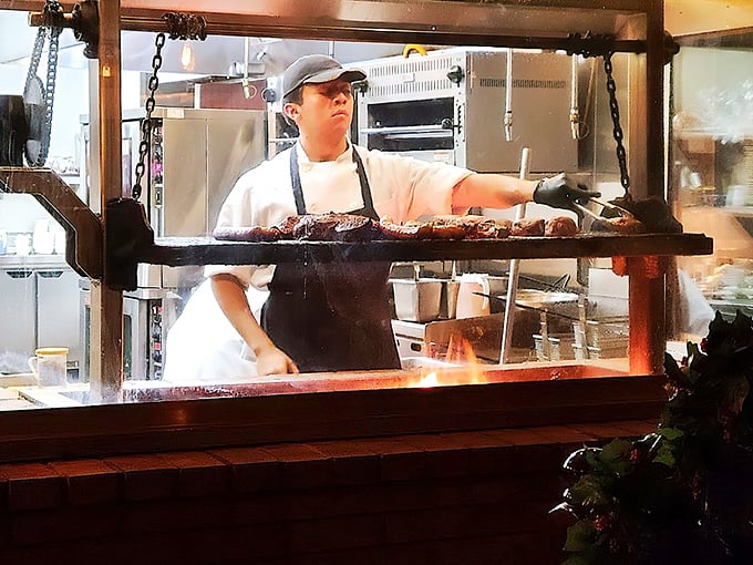 Behind every great steak is someone who understands the perfect moment between rare and medium. This isn't cooking—it's precision performance art.