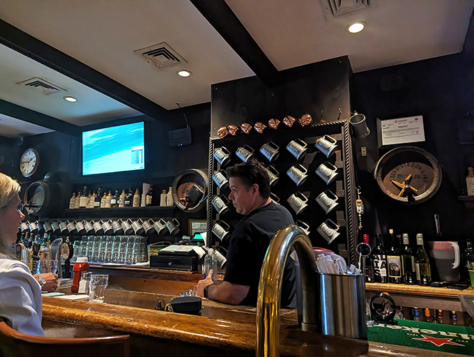 Bartenders at McNally's move with the practiced efficiency of people who know they're providing more than just drinks—they're creating experiences.