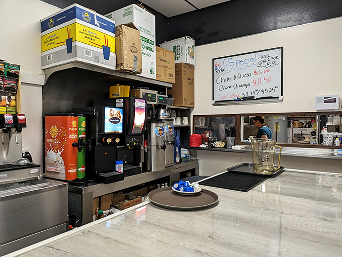 Where coffee flows freely and the soda fountain harkens back to simpler times when "artisanal" just meant "made with care."