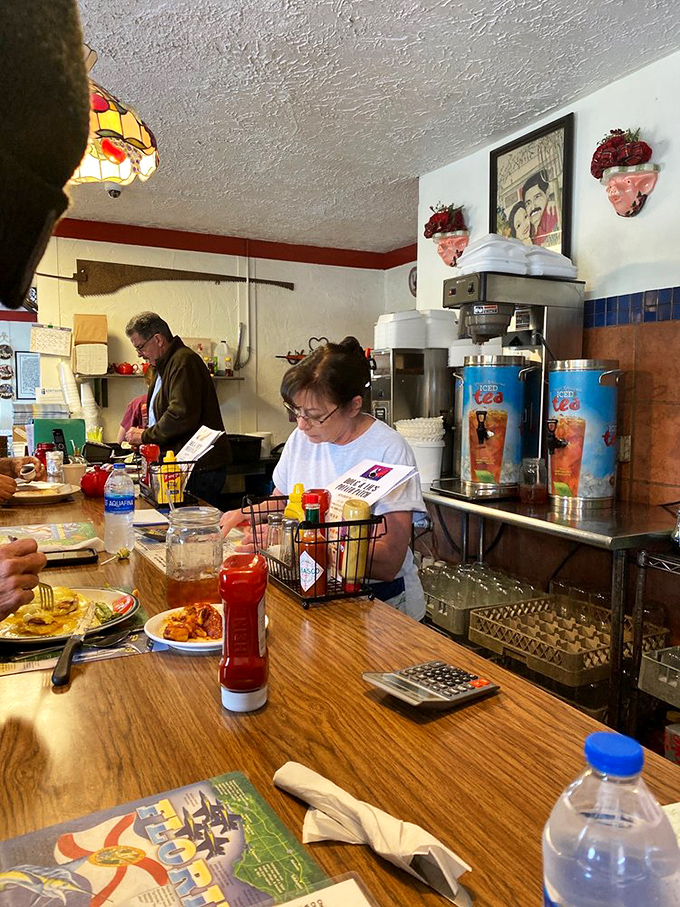 Friendly staff members who treat every customer like family, creating that special hometown atmosphere.