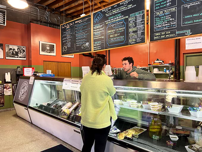 The exchange between customer and sandwich maker is brief but important – the start of a delicious journey that's worth every mile.