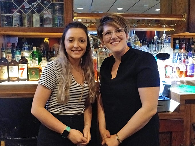 Great service isn't just about efficiency—it's about making you feel like you've come home. These smiles are the prelude to an unforgettable meal.