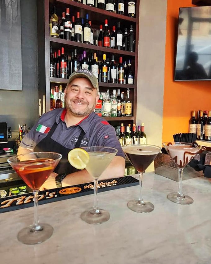 Behind every great Italian restaurant is someone who treats cocktails like an art form. Those martinis aren't just drinks—they're liquid hospitality.