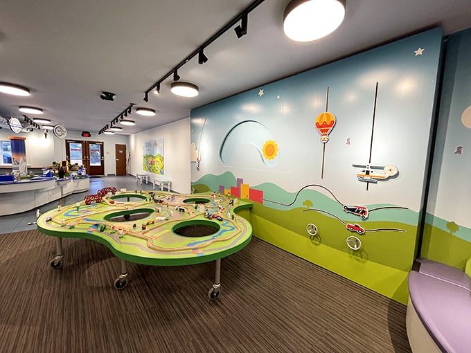 The Children's Museum offers hands-on exhibits that grandparents secretly enjoy more than their grandkids—the perfect rainy day activity that creates multi-generational memories.