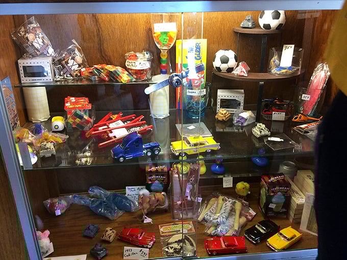 A treasure trove of toys and trinkets that turns waiting for a table into an unexpected journey down memory lane.
