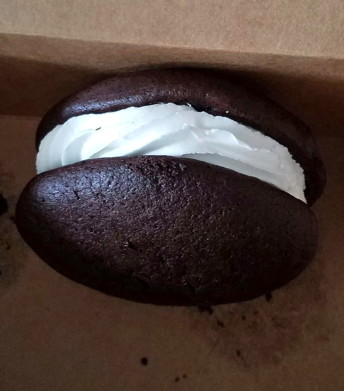 The whoopie pie – Pennsylvania's answer to the Oreo if the Oreo went to finishing school and came back wearing a tuxedo.