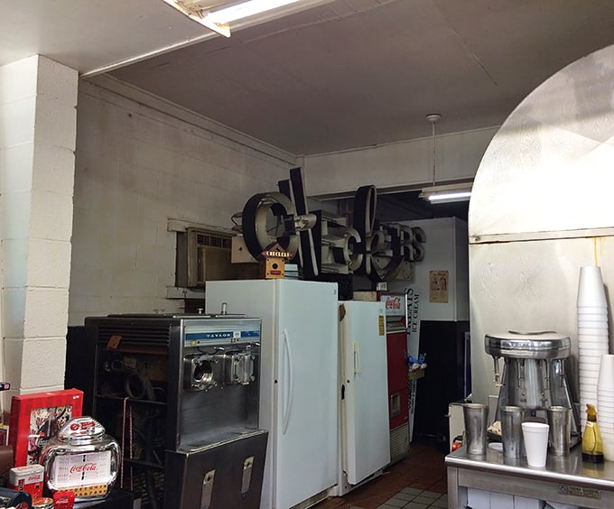 Even the kitchen speaks to simpler times, with equipment that's chosen for reliability rather than aesthetic appeal—the hallmark of places that prioritize food over flair.