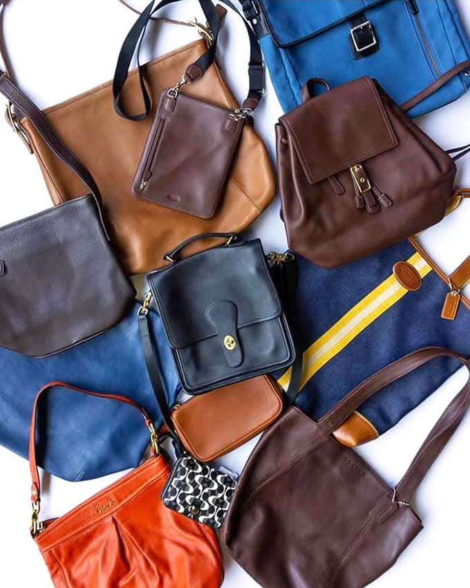 A leather lover's dream collection—these quality handbags and accessories prove that sustainable shopping doesn't sacrifice style.