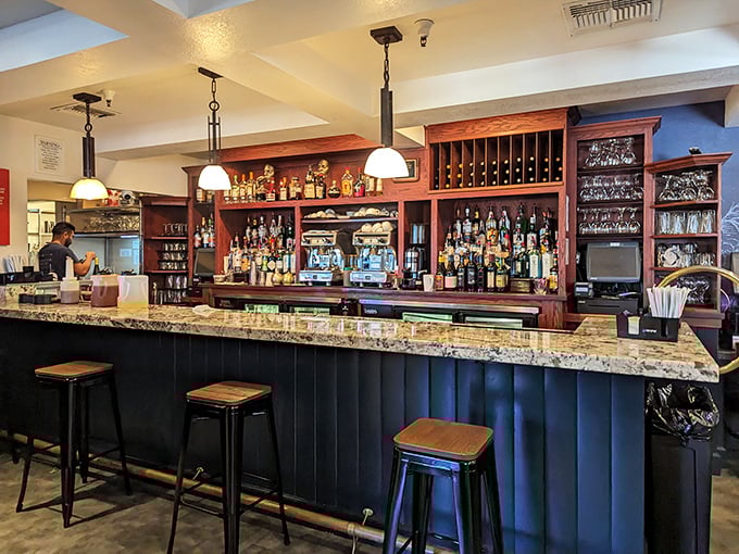 A bar that balances sophistication with coastal comfort. No pretension here – just quality spirits, friendly bartenders, and the promise of memorable evenings.