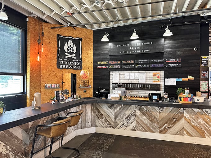 Where liquid happiness flows freely. This bar doesn't need fancy cocktails when the beer pairs this perfectly with smoky masterpieces.