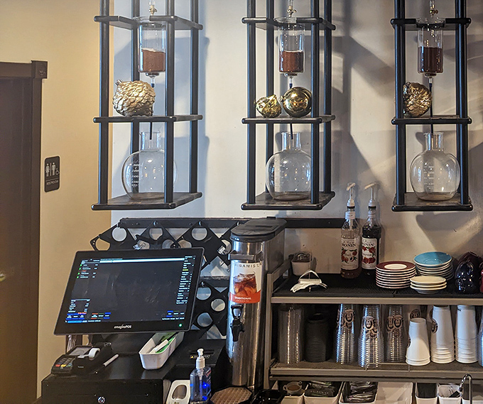 Coffee brewing stations that combine form and function. These aren't just machines – they're morning miracle workers creating liquid motivation.