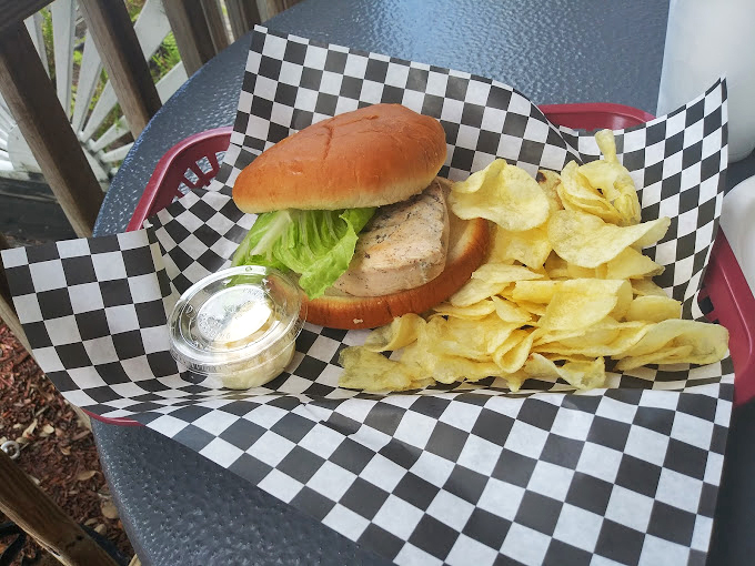 Even the savory options deserve standing ovations. This chicken sandwich proves The Pie Factory isn't just a one-trick pony—it's the whole circus.