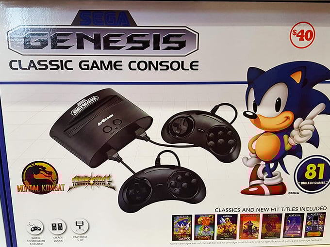 Gaming nostalgia gets the budget treatment with this $40 Sega Genesis console – 81 games and childhood memories included.