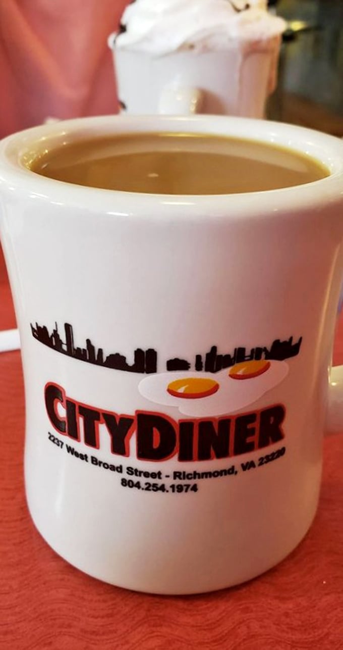 That City Diner coffee mug isn't just holding caffeine—it's holding the solution to all your morning problems.
