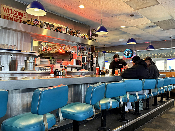 Counter service at its finest – where regulars become family and newcomers become regulars after one meal.