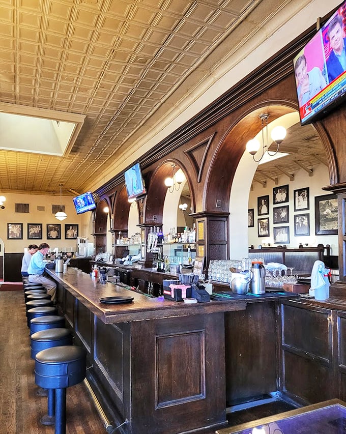 The bar where regulars have claimed their stools through presidential administrations and fashion trends. Some relationships last longer than marriages.