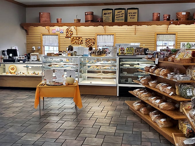 The counter where coffee flows eternal and pie decisions become surprisingly philosophical debates.