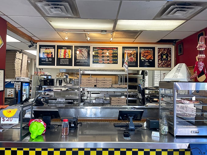Behind this counter, culinary magic happens with the efficiency of a NASA launch and twice the flavor payload.