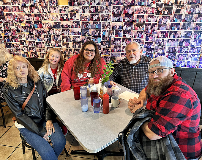 Multi-generational dining at its finest—where breakfast traditions are passed down alongside the maple syrup and hot sauce.