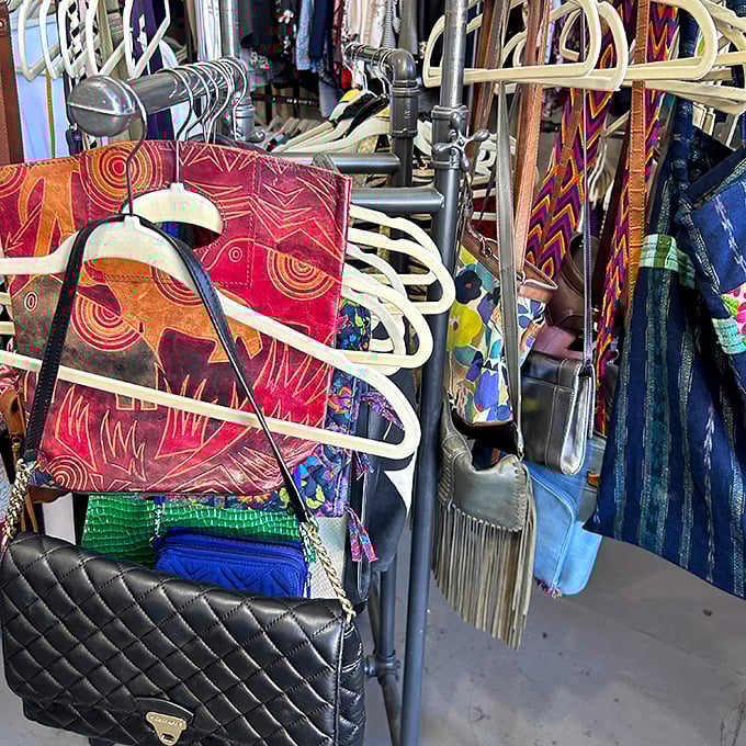 A colorful collection of handbags that proves your accessory game doesn't need to match your tax bracket.