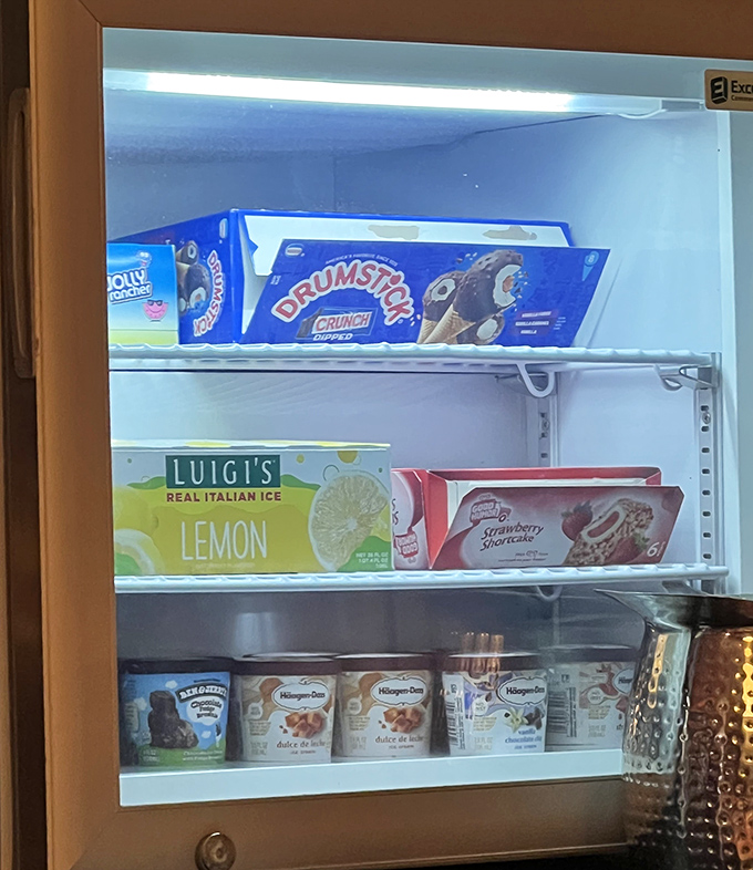 The dessert case – where willpower goes to die and "I'll just have coffee" turns into "Well, maybe just a small slice."