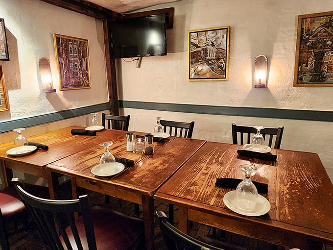 When your dining room doubles as a cozy living room, you know you're doing hospitality right.