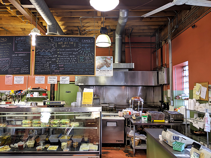 Behind the counter magic where ordinary ingredients transform into extraordinary meals – the deli equivalent of a Broadway backstage.