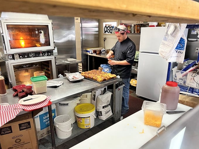 A glimpse into the kitchen sanctuary where smoke and time transform ordinary cuts into extraordinary BBQ.