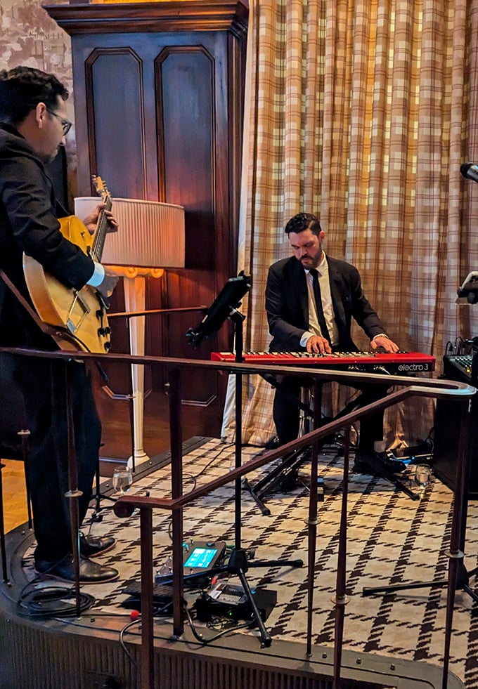 Live music adds another layer to the experience—because great steak deserves its own soundtrack.