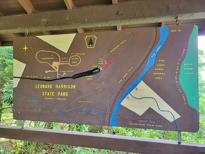 This isn't just a map – it's your treasure chart to adventures waiting around every bend and overlook.