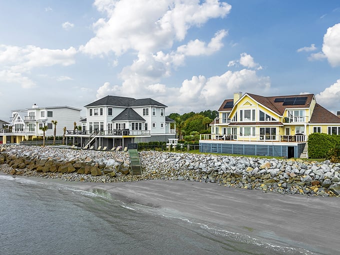 Oceanfront living, Sullivan's Island style. These homes don't just face the Atlantic – they embrace it, with architecture that respects both nature and neighbors.