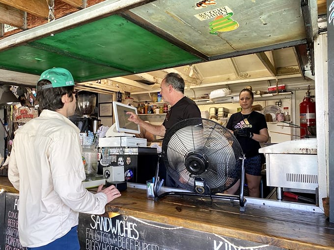 Where the magic happens. The kitchen may be small, but the flavors are anything but.