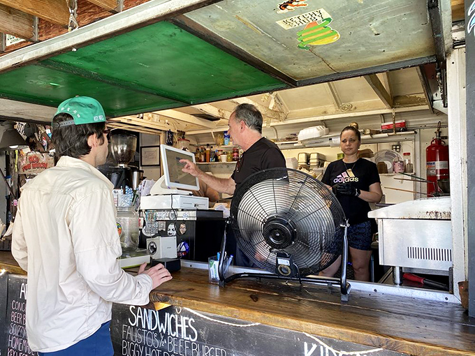Where the magic happens. The kitchen may be small, but the flavors are anything but.