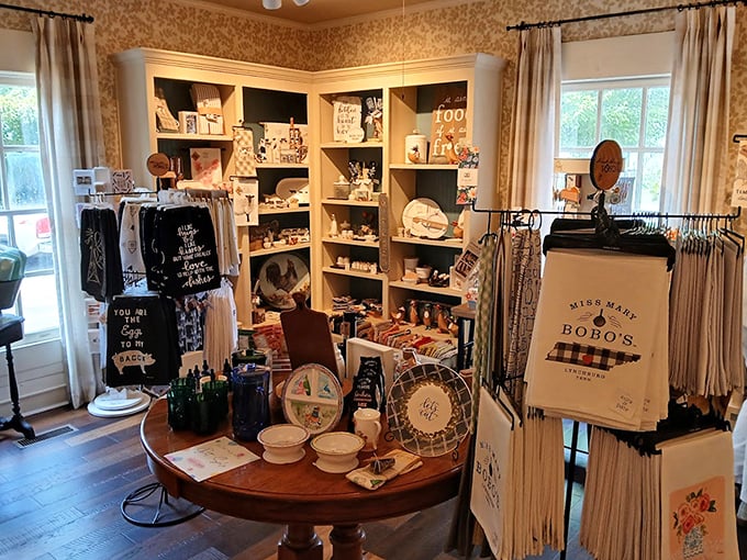 The gift shop – because the only thing better than eating at Miss Mary Bobo's is taking a piece of it home with you.