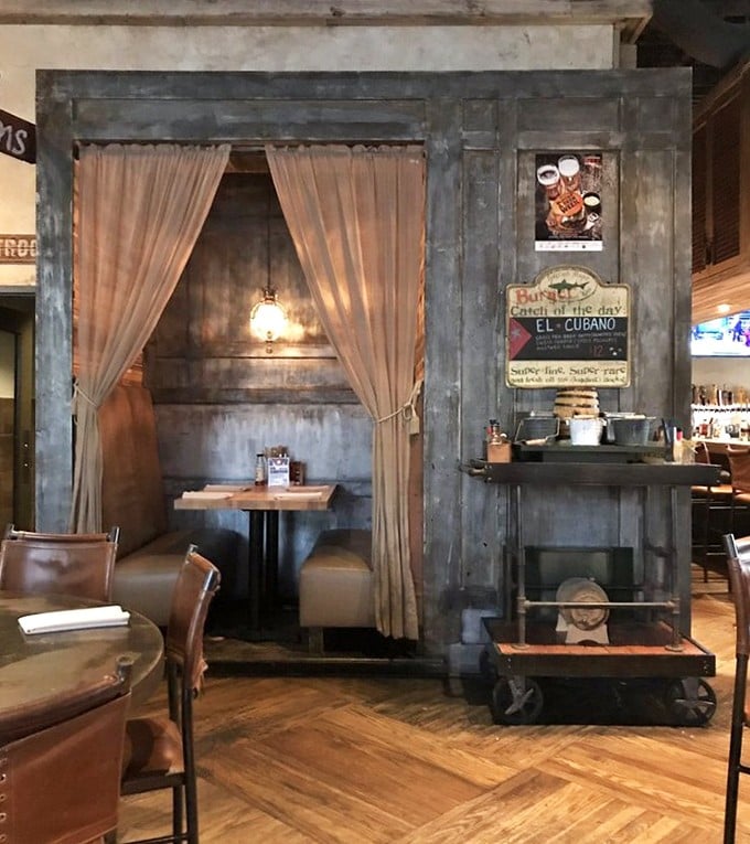 That private dining nook isn't just cozy—it's where food secrets are shared and friendships are cemented.