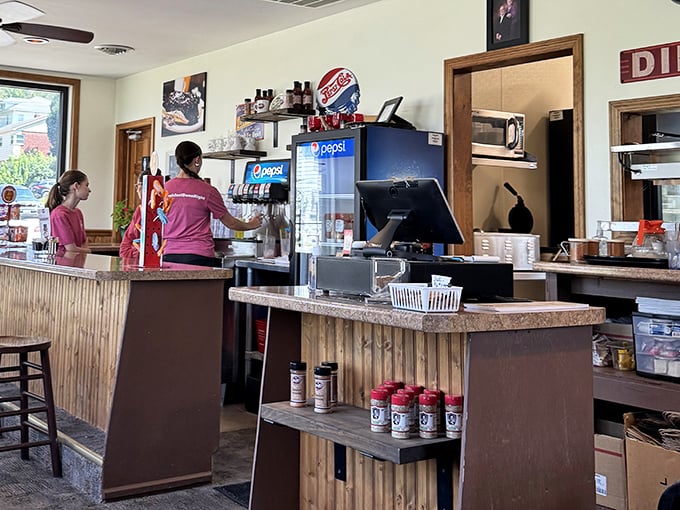 Behind every great diner is a well-organized counter – the command center where coffee flows and friendly faces greet you by name.