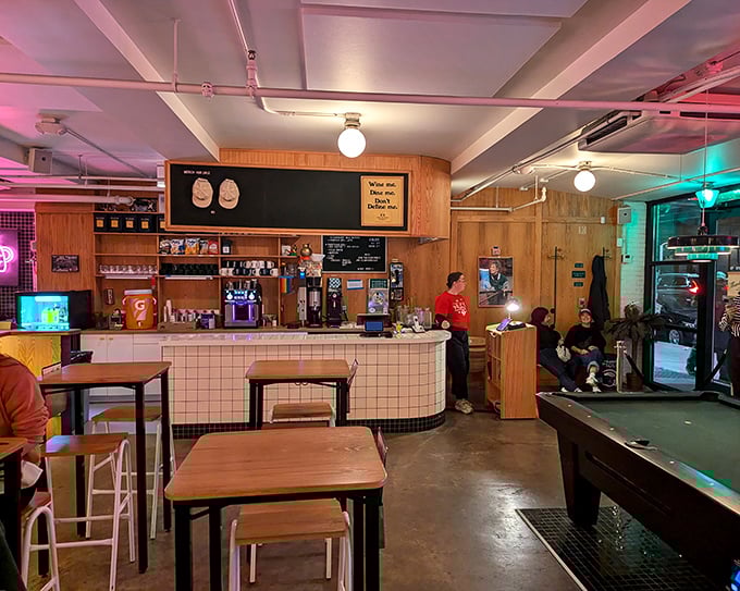 The service counter—where sandwich dreams come true and friendly faces turn first-timers into regulars with remarkable efficiency.