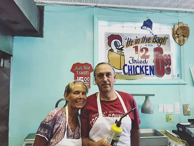 The faces behind the fryers – decades of seafood wisdom and Chicago hospitality in every perfectly golden batch.