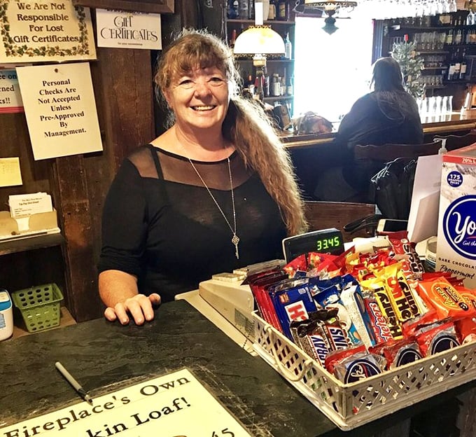 Behind every great restaurant is someone who greets you like you're the guest they've been waiting for all day. Candy selection: bonus points!