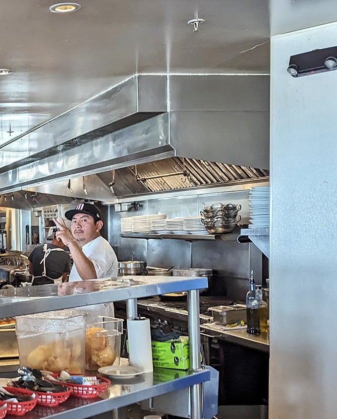 Dedicated chefs work their magic, turning ocean bounty into plates of pure coastal California happiness.