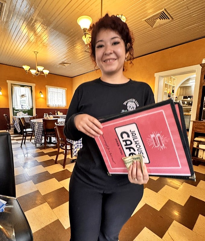 The staff delivers menus with genuine smiles that say, "Yes, the wait was worth it." In a former jail, service this friendly feels like sweet justice.